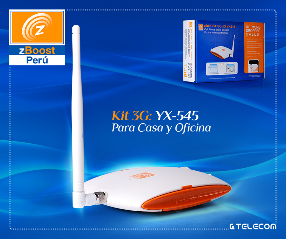 El zBoost YX540, Cobertura hasta 130m2 - Para todos los Operadores ...